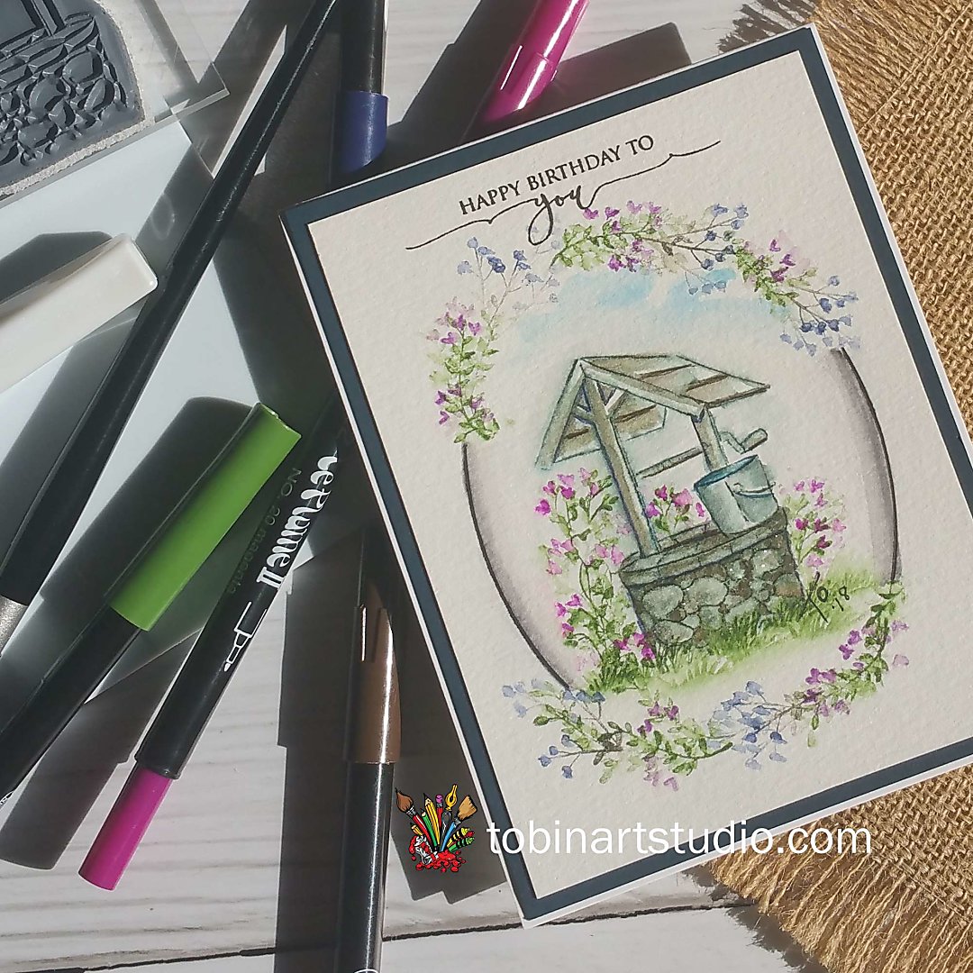 New AI Stamps and A Challenge | Easter Wishing Well