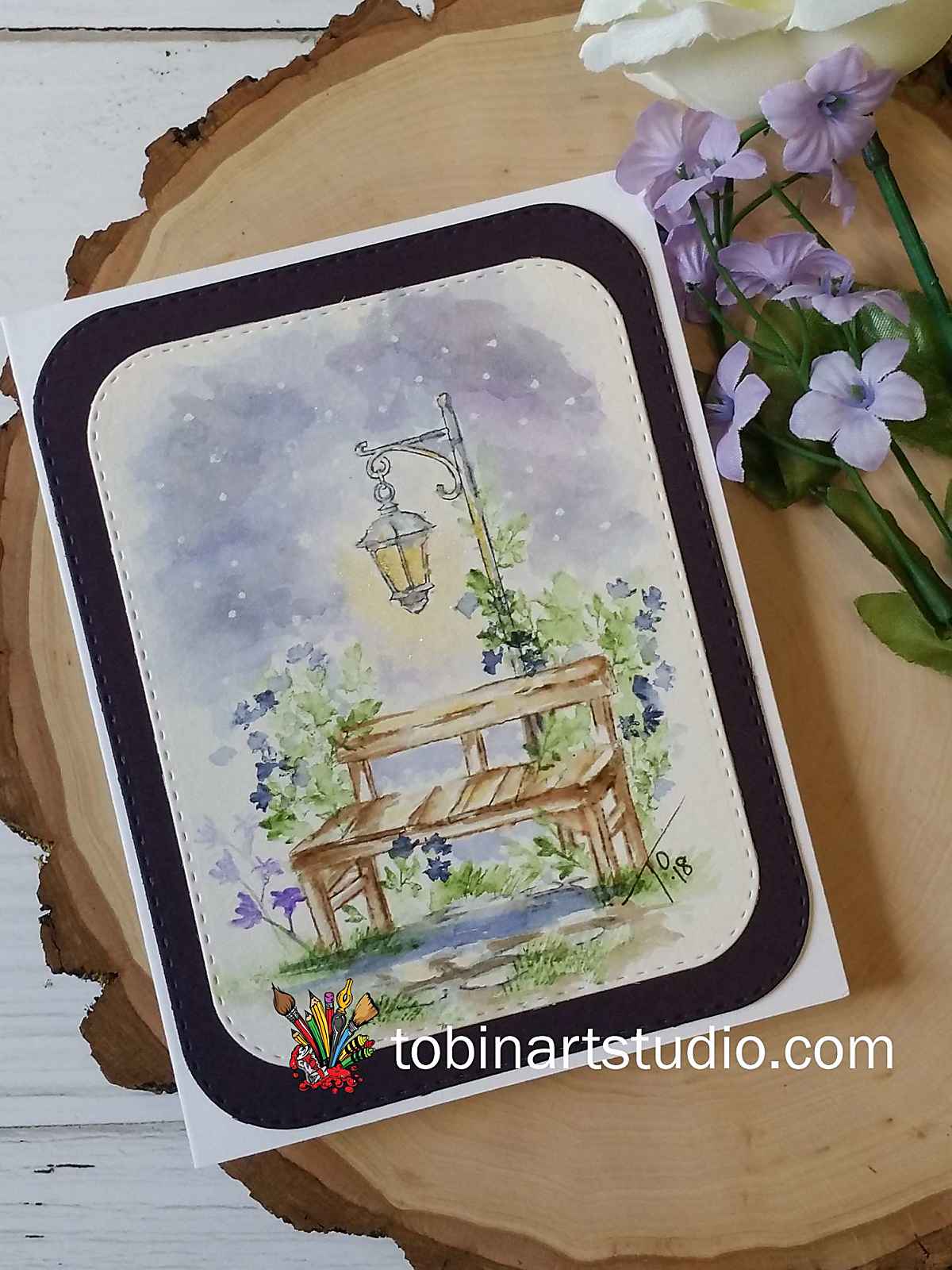 AI Watercolor Release part 2 | Bible Journaling Stamps | Night Bench ...