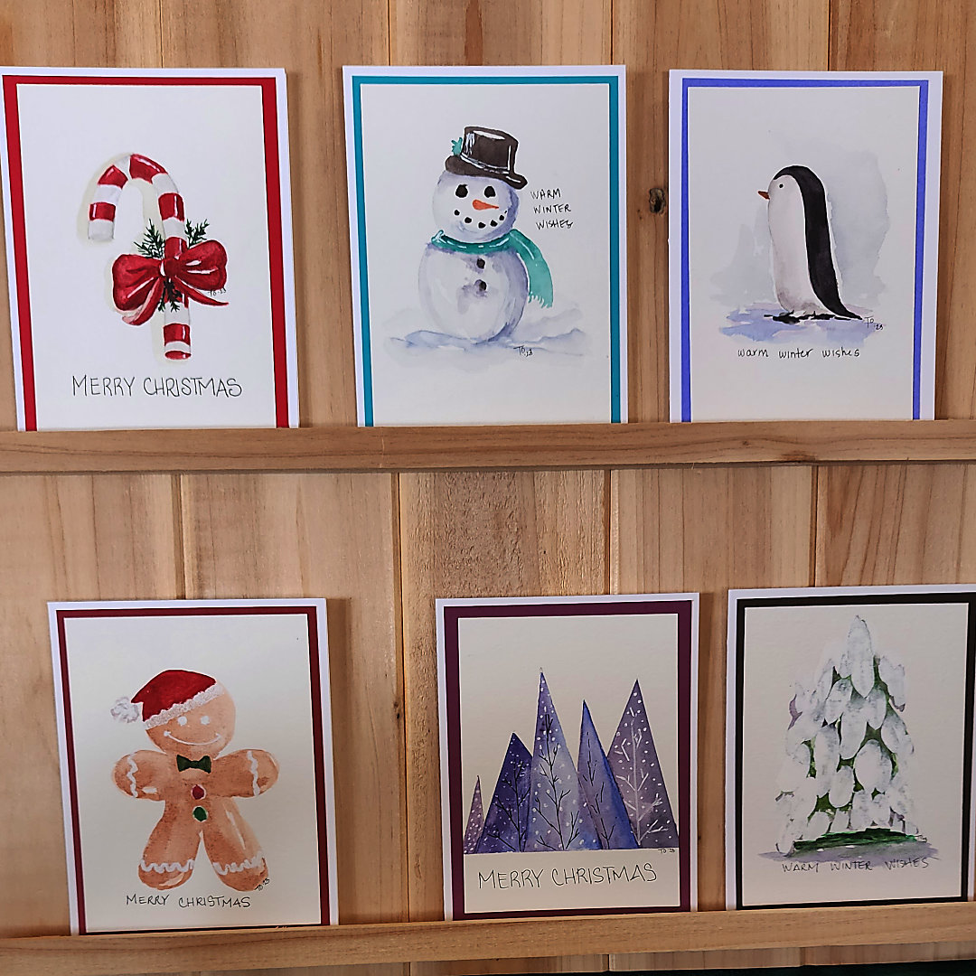 Christmas Cards and 2024 News | TOBin Art Studio