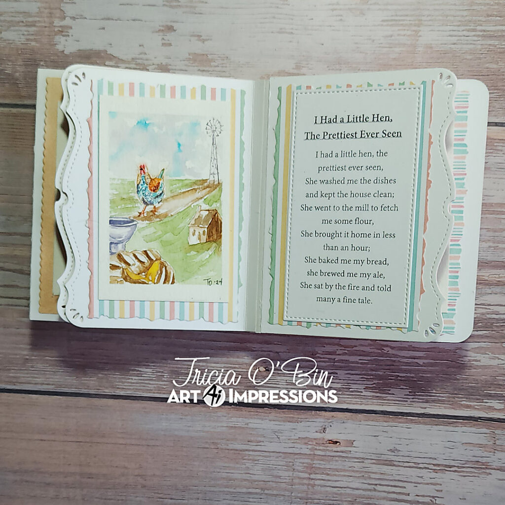 Nursery Rhyme Journal - Watercolor Weekend - Art Impressions - TOBin ...